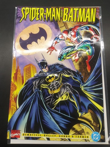 Spiderman & Batman 1 Comic DC Marvel 1995 Carnage Joker Mark Bagley ...
