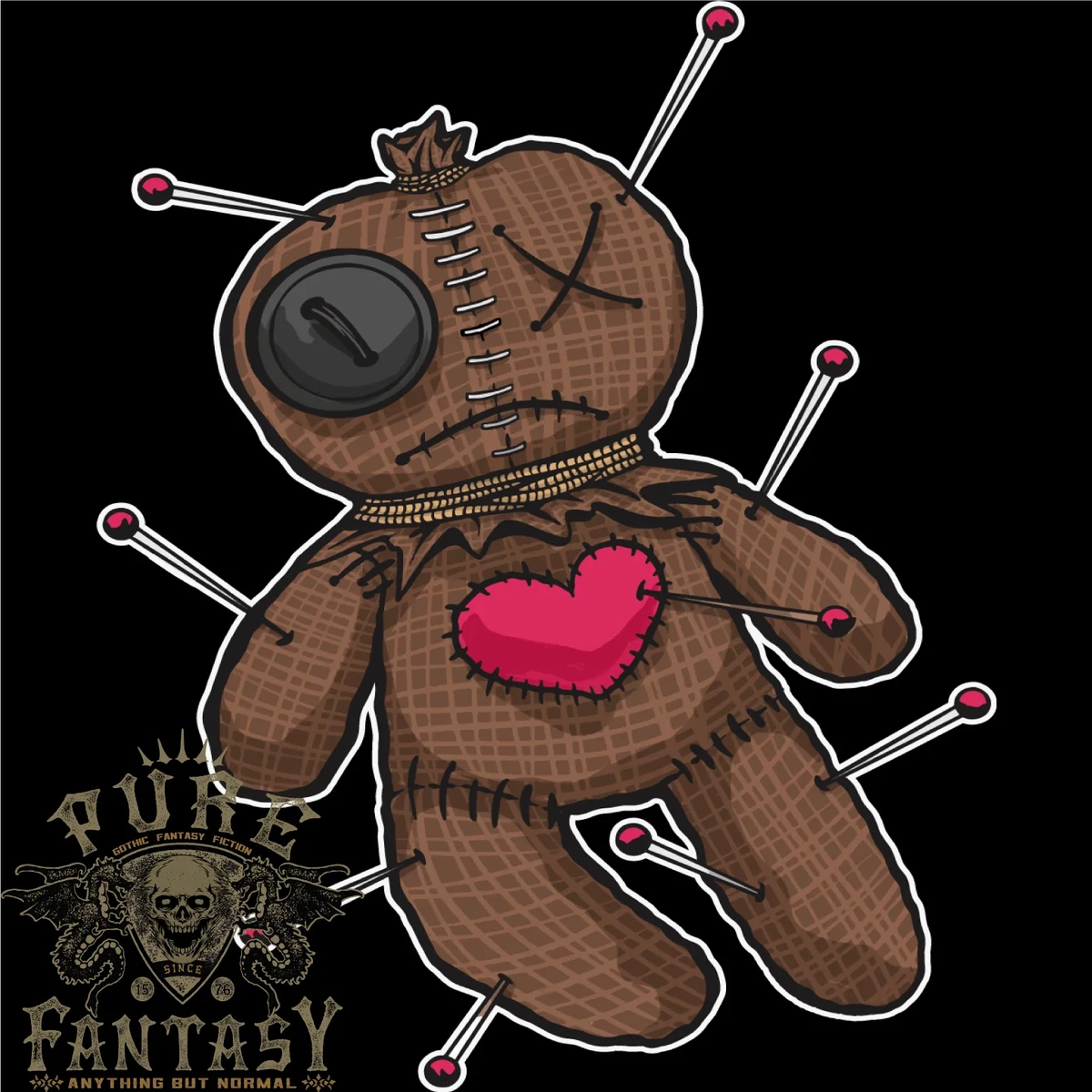Evil Voodoo Doll Drawing