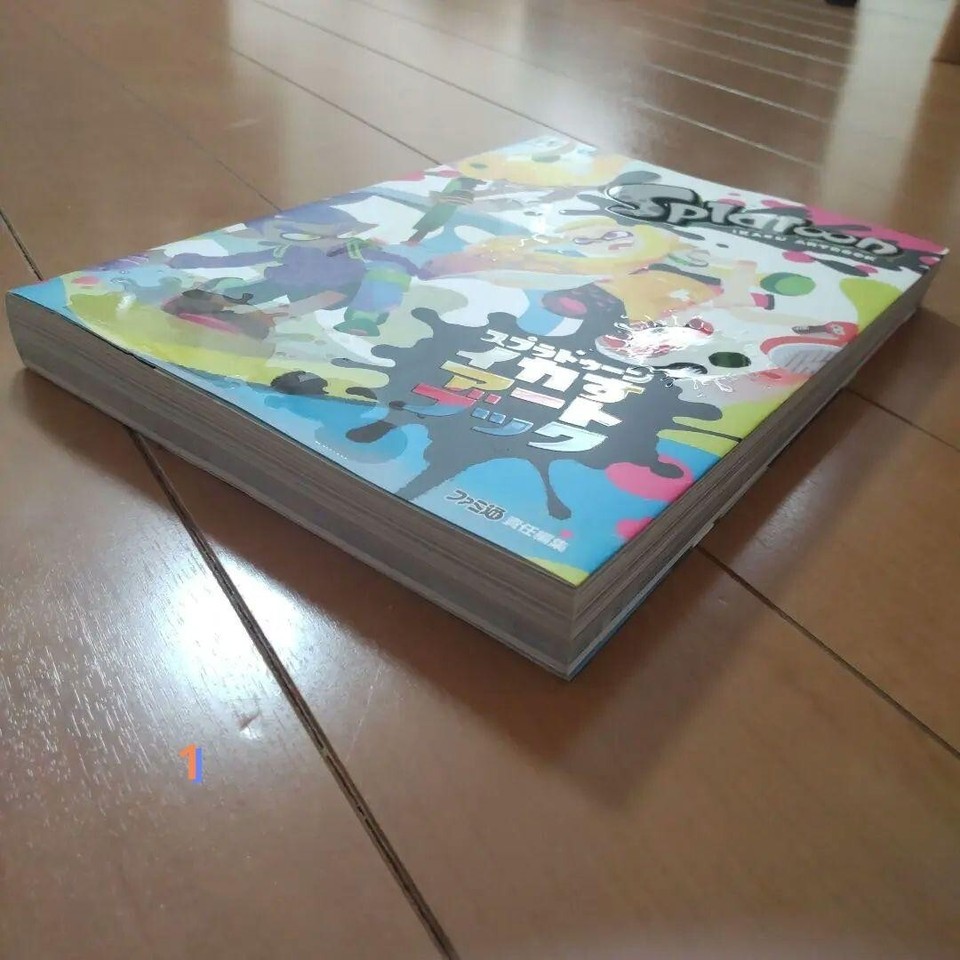Nintendo Splatoon Ikasu Art Book Set of 3 Splatoon 1 2 & Splatoon 3 ...