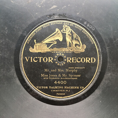 78 rpm Ada Jones Len Spencer Victor Grand Prize 4400 1905 | eBay