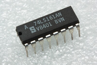 3X Signetics 74LS161AN Counter ICs 4-Bit Synchronous Binary Counters | eBay