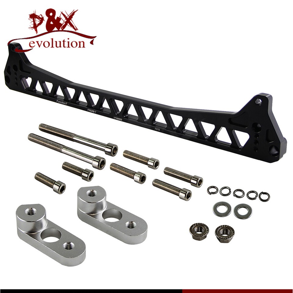 Black Rear Subframe Brace For Honda Civic/CRX/Del Sol Acura Integra EF ...