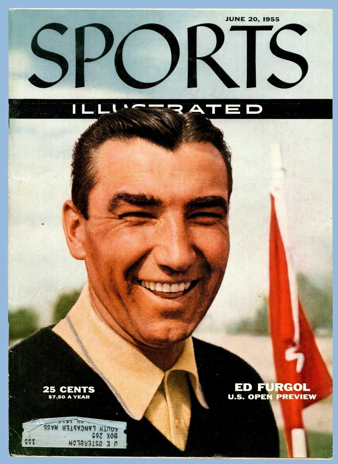 June 20, 1955 Ed Furgol Golf SPORTS ILLUSTRATED | eBay