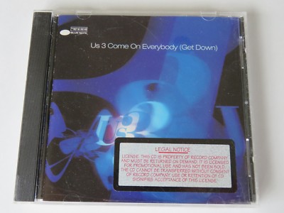CD: US3 "Come On Everybody (Get Down)" 1997 Blue Note ~ 7 Remixes ...