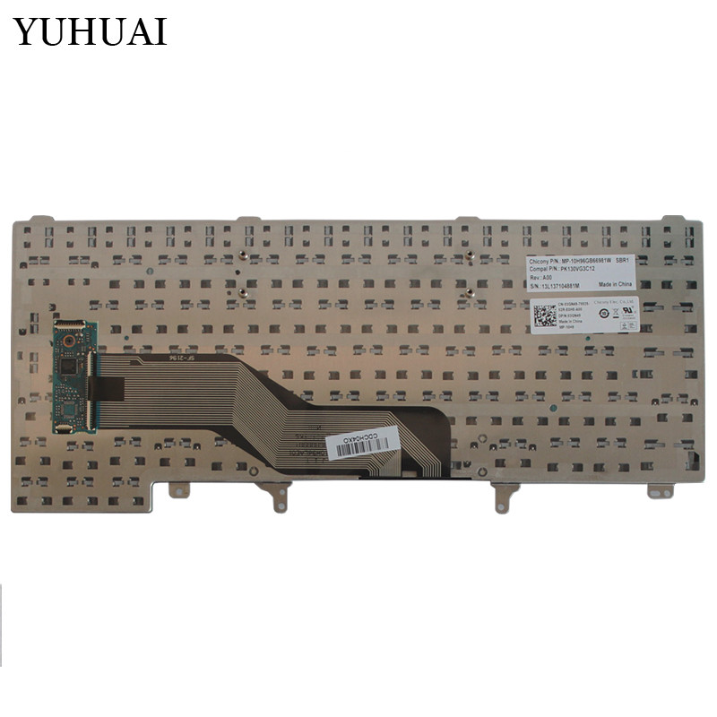 UK Keyboard for Dell Latitude E5420 E5430 E6320 E6330 E6420 E6430 E5430 ...