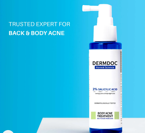 DermDoc 2% Salicylic Acid Body Acne Treatment 100ml | eBay