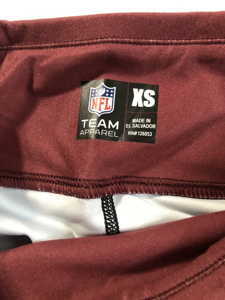 Washington Redskins Leggings Pants Size XS NWT NFL X-SMALL Women's | eBay