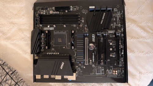 MSI PRO B550-VC ProSeries Motherboard (AMD AM4, DDR4, PCIe 4.0, M.2 ...
