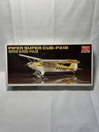 Academy Minicraft Piper Super Cub PA18 1:48 Plastic Model Kit New In ...