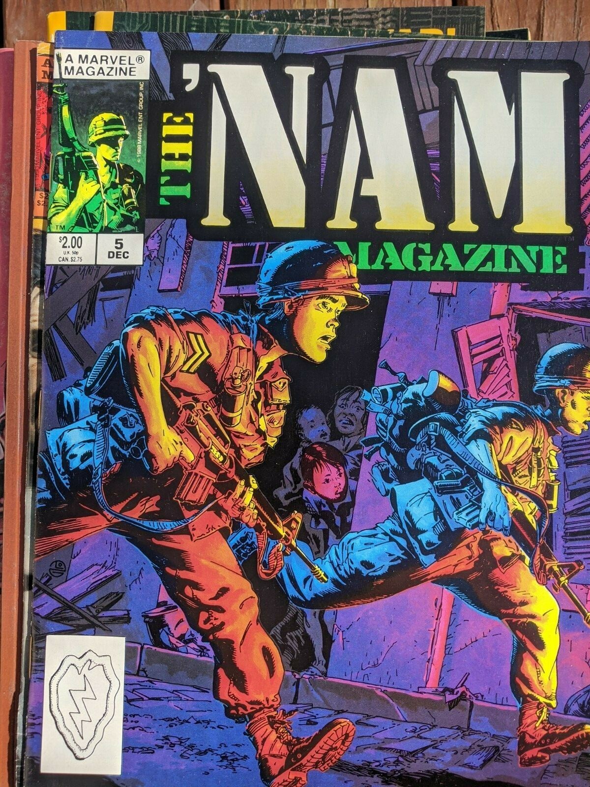 The 'Nam Magazine Volume 1 #5 (1988 Marvel) War Comic Books! Michael ...