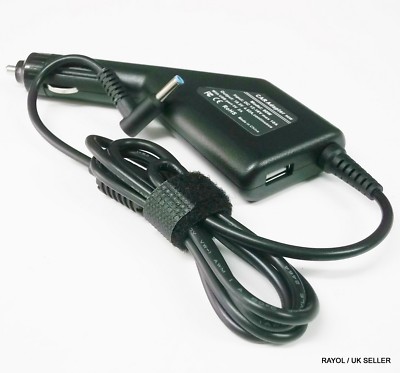 In-Car DC Power Adapter for HP ENVY 14/15/17 Notebook PC Series, 19.5V ...