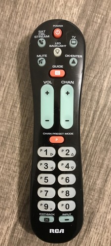 RCA RCRPS06GR Universal Remote Control Super Clean Tested And Working ...