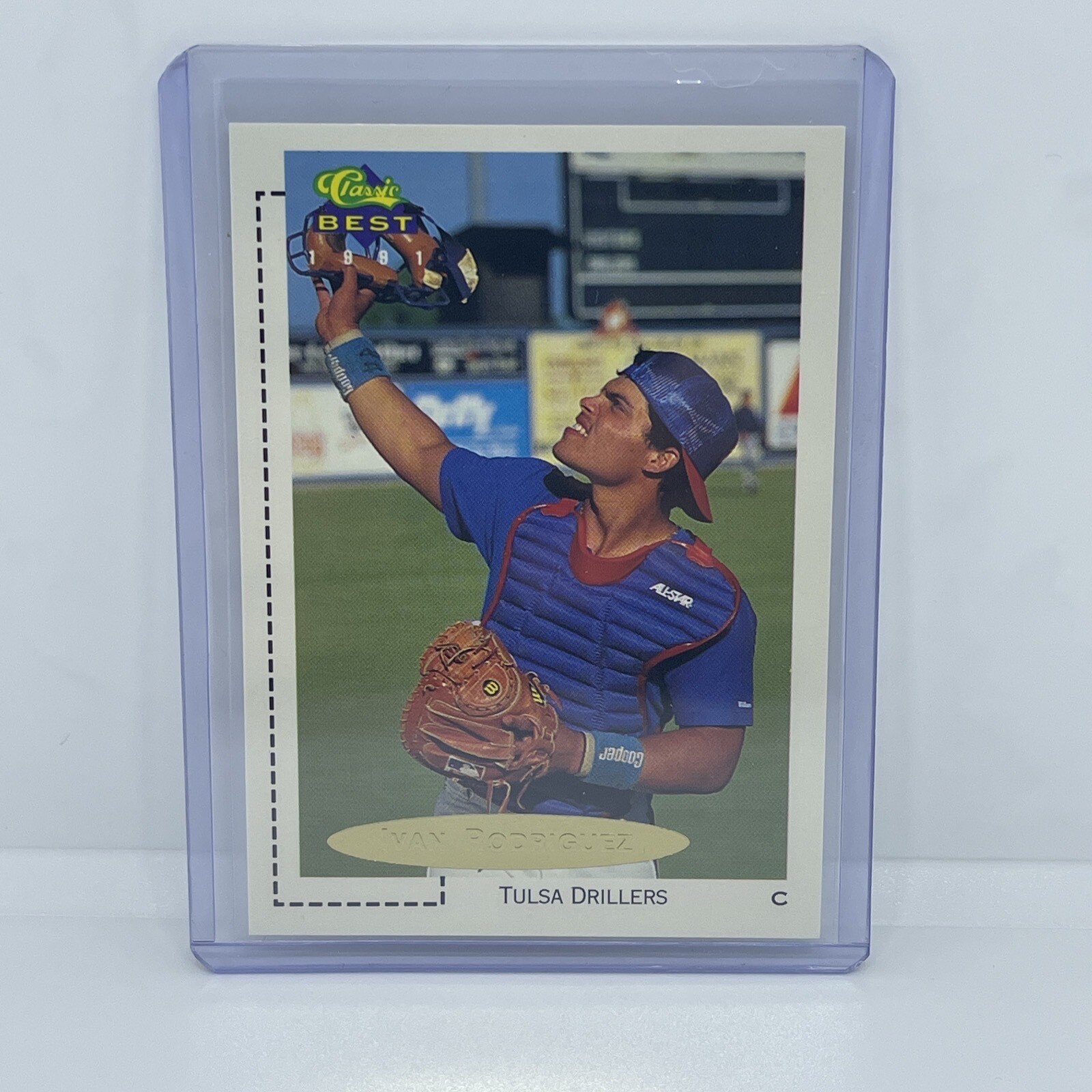 1991 CLASSIC BEST MINORS GOLD #BC7 IVAN RODRIGUEZ TEXAS RANGERS | eBay