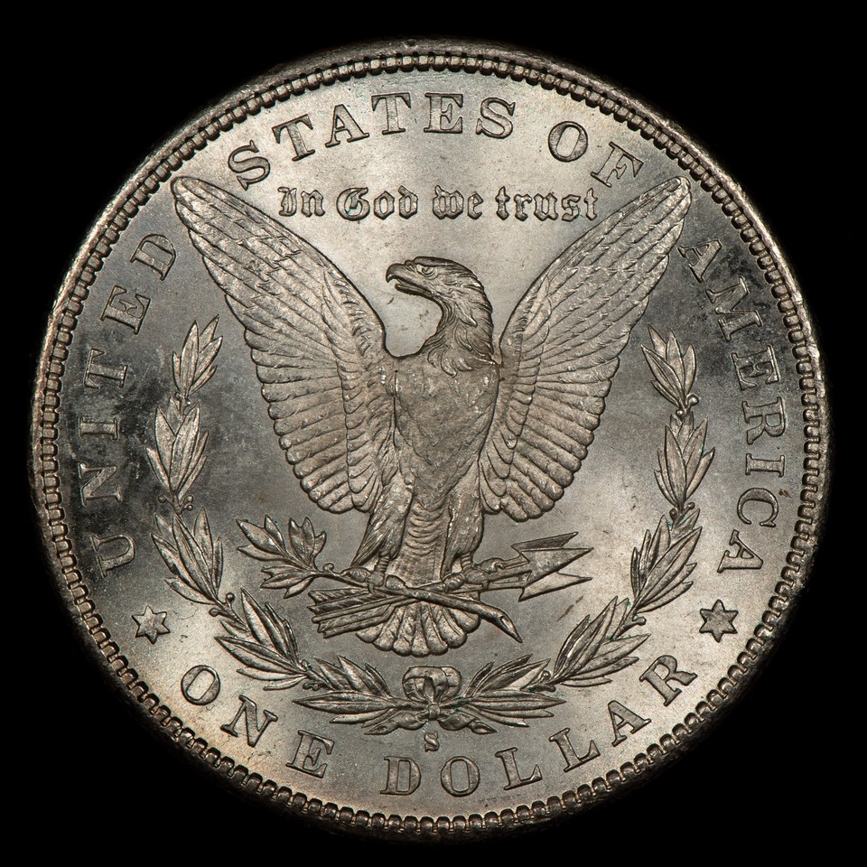 1880-S $1 Morgan Silver Dollar - PQ Pastel Toning - Strong BU - SKU ...