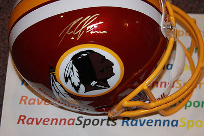 ROBERT GRIFFIN III RG3 AUTOGRAPH SIGNED REDSKINS MINI HELMET PSA ITP | eBay