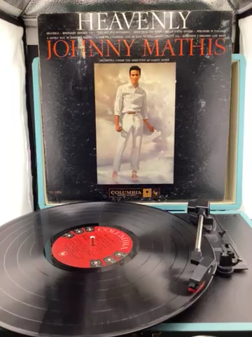 🔥Vintage Vinyl LP Johnny Mathis Heavenly Columbia CL1351 Mono 1959 RARE ...