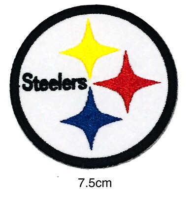 NFL Pittsburgh Steelers Logo Patch sport Embroidery ,Iron ,Sewing on ...