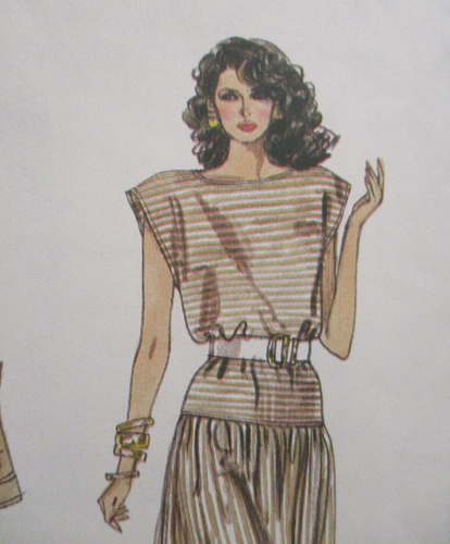 Very Easy Very Vogue Pattern 9845 Misses Jacket & Dress Size 8-10-12 ...