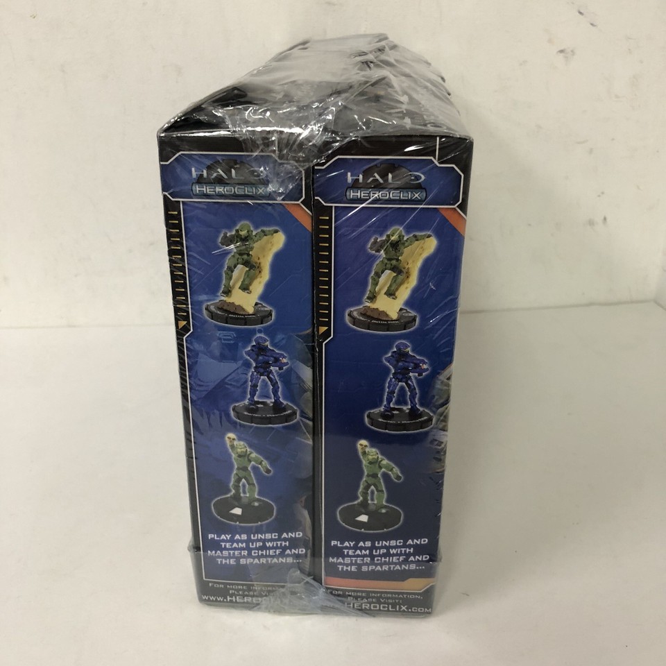 HALO 10TH ANNIVERSARY SEALED BOOSTER BRICK Master Chief Heroclix 10 ...
