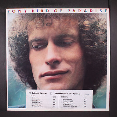 TONY BIRD: of paradise COLUMBIA 12" LP 33 RPM | eBay