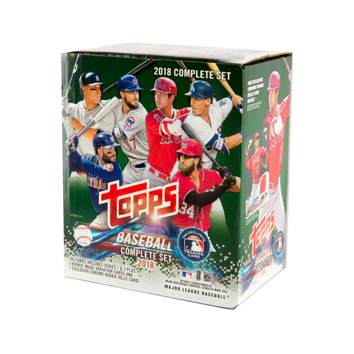 2018 Topps MLB Baseball Complete Set (green box) | eBay
