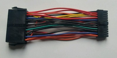 20 Pin ATX PSU to MINI HP TYPE 24 Pin Motherboard cable adapter. FAST ...