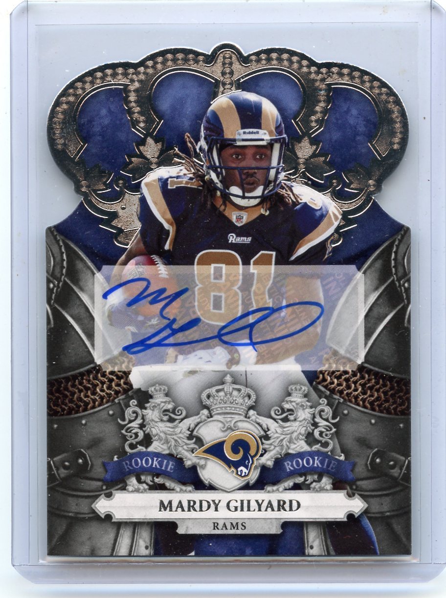 2010 Panini Crown Royale - Mardy Gilyard #209 /499 (AU, RC) for sale ...