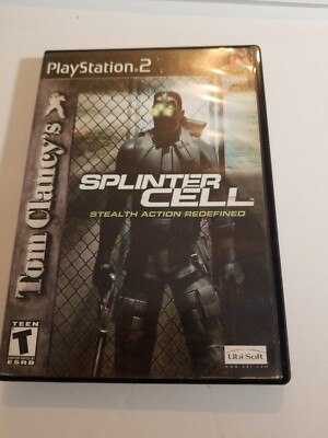 Splinter Cell Playstation 2 PS2 Video Game (2002) Ubisoft Stealth ...