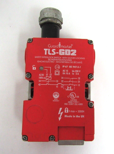 ALLEN BRADLEY TLS2-GD2 GUARDMASTER SAFETY INTERLOCK SWITCH | eBay