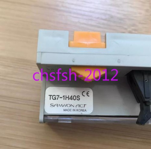 1 PCS NEW IN BOX SAMWON ACT terminal block TG7-1H40S | eBay