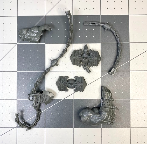 Warhammer BLOODTHIRSTER OF KHORNE FLAIL ARM Chaos Old World Daemons ...
