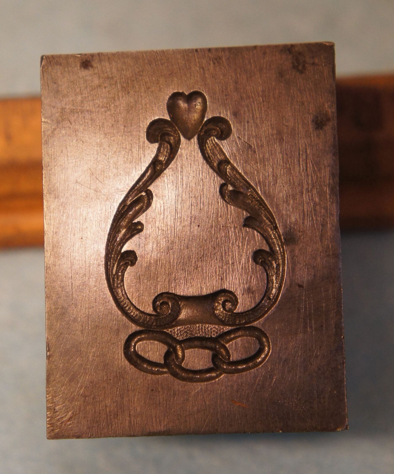 3 Antique ODD FELLOWS IOOF & 3 Rings + Heart Badge 3 STEEL STAMPING ...