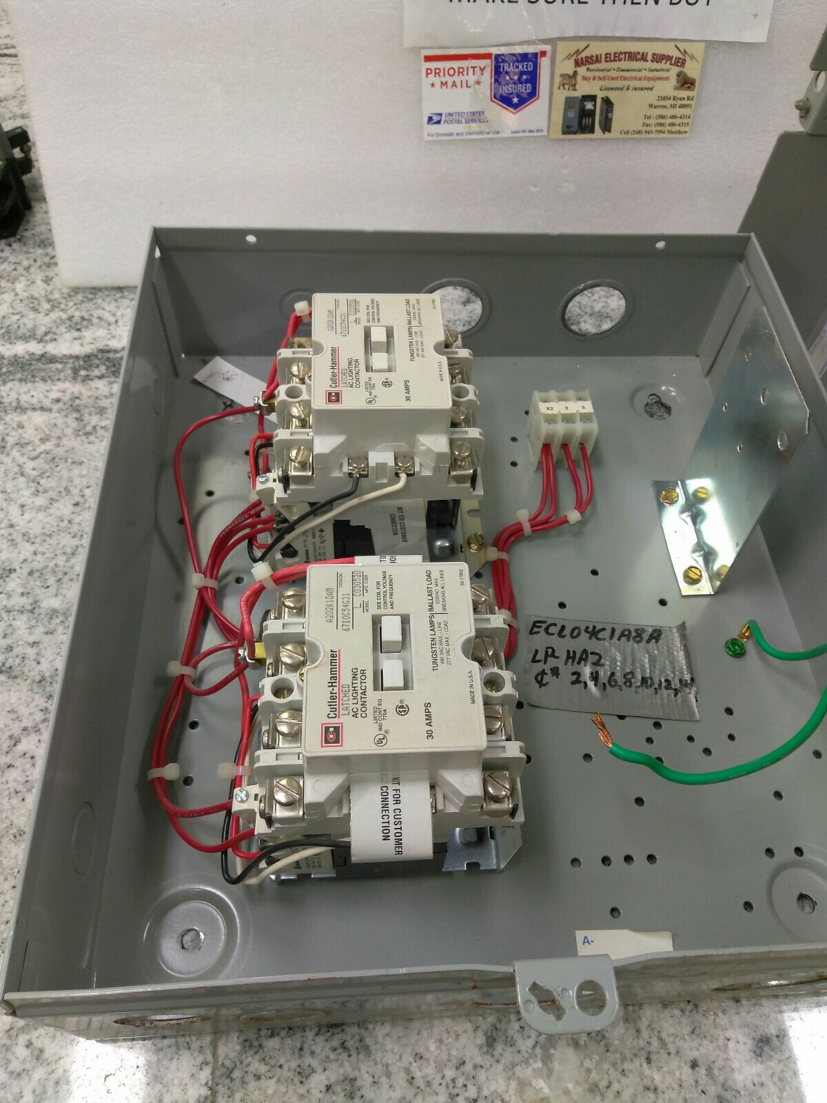 Eaton Lighting Contactor Panel | Shelly Lighting