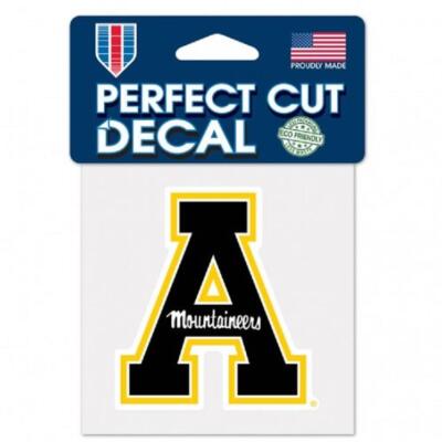 Appalachian State Mountaineers 4"x4" Perfect Cut Car Decal [NEW ...