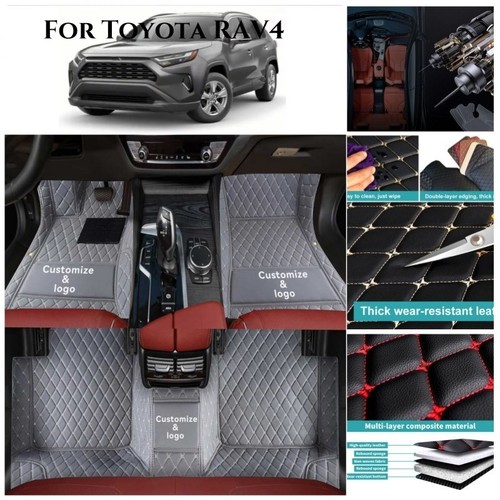Carpets For Toyota RAV4 RAV4 Hybrid Car Floor Mats Cargo Rugs Auto ...