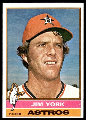 1976 Topps Jim York Houston Astros #224 | eBay