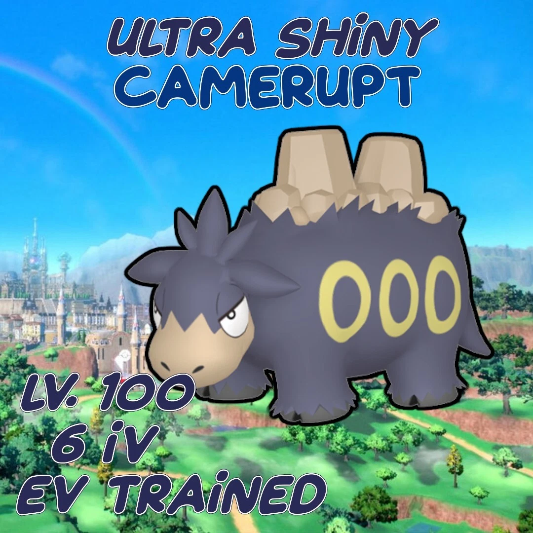 Shiny Camerupt Pixelmon