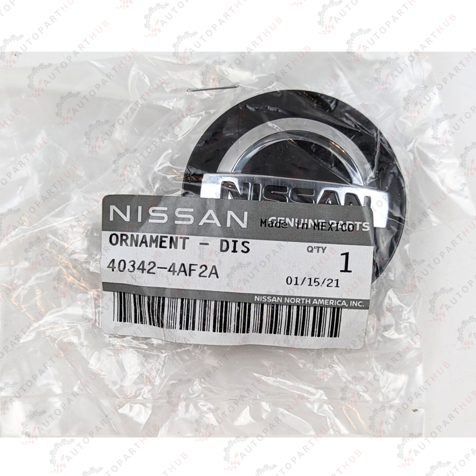 Nissan Rogue Altima Sentra Murano Wheel Center Cap 40342-4AF2A | Rear ...