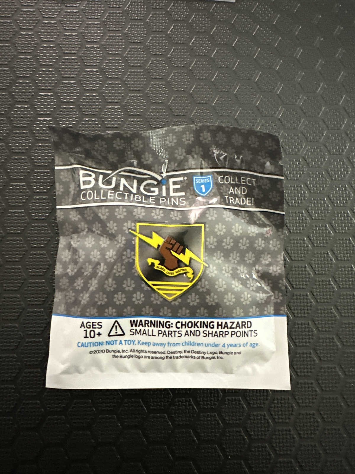 Destiny 2- BE HEARD COLLECTIBLE PIN SEALED (BLM Pin) - NO EMBLEM | eBay