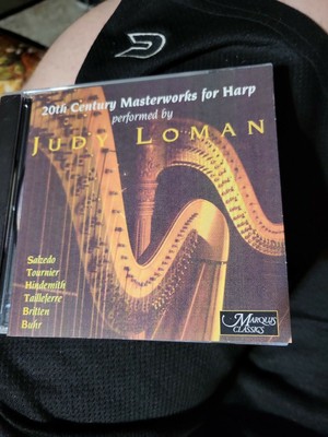 20th Century Masterworks for Harp Judy Loman (CD, Jul-1997, Marquis ...