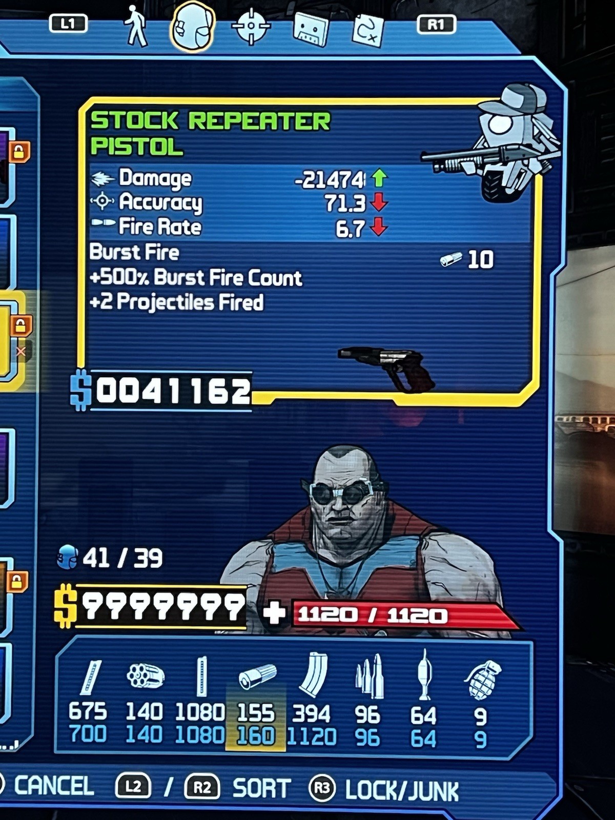 Borderlands 1 PS4-5. Modded Gun / Shield / Grenade / Class Mod. | eBay