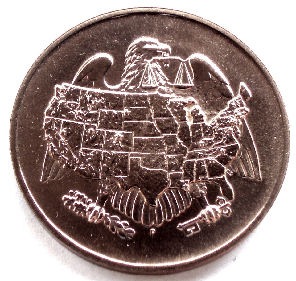 USA UNITED STATES MINT-PHILADELPHIA 1969 UNC Token 33.65mm 17g Bronze ...