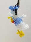 Donald Duck Hanging Ornament Keychain Charm Handmade Beads Fun Durable ...