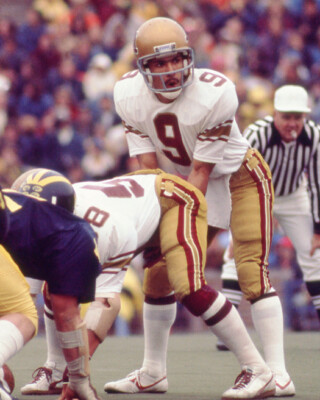 1976 Minnesota Gophers TONY DUNGY vs Michigan Glossy 8x10 Photo College ...