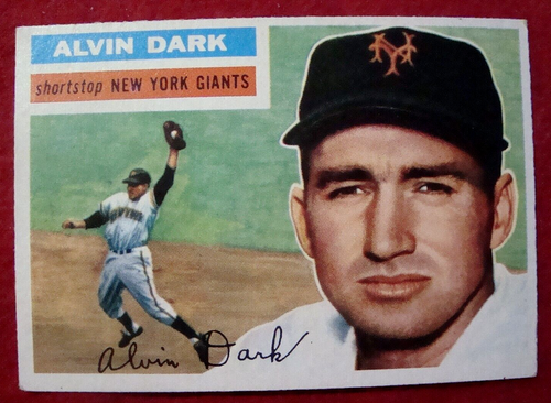 ALVIN DARK - 1956 TOPPS BASEBALL CARD #148 - NEW YORK GIANTS - nr mt | eBay