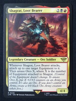 Shagrat Loot Bearer - LTR - Mtg Card #GD | eBay UK