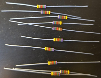 10pcs 7.5k ohm 1/4W 5% Metal Film Precision Axial Resistors ~ NEW ~ | eBay