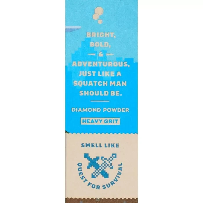 Dr. Squatch x Minecraft Diamond Scrub Bar Soap for Men Limited Edition ...