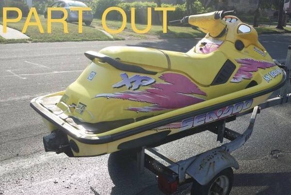 1 Genuine OEM 1996 Seadoo XP X4 787 exhaust RAVE valve bellows spring ...