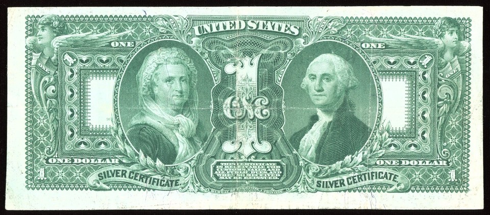 1896 $1 Dollar Educational Note Silver Certificate FR.224 VF++ | eBay